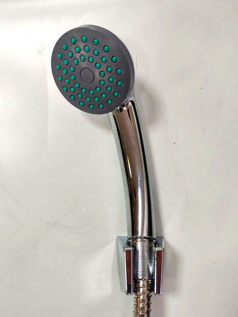 Лейка для душа G-lauf UHS-1106, ABS-пластик, хромированная, мягкая струя