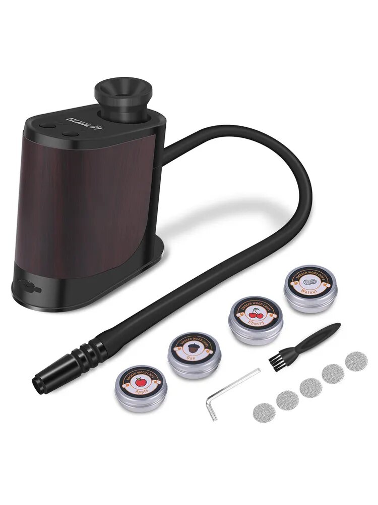 Перезаряжаемый дымогенератор BORUiT черное