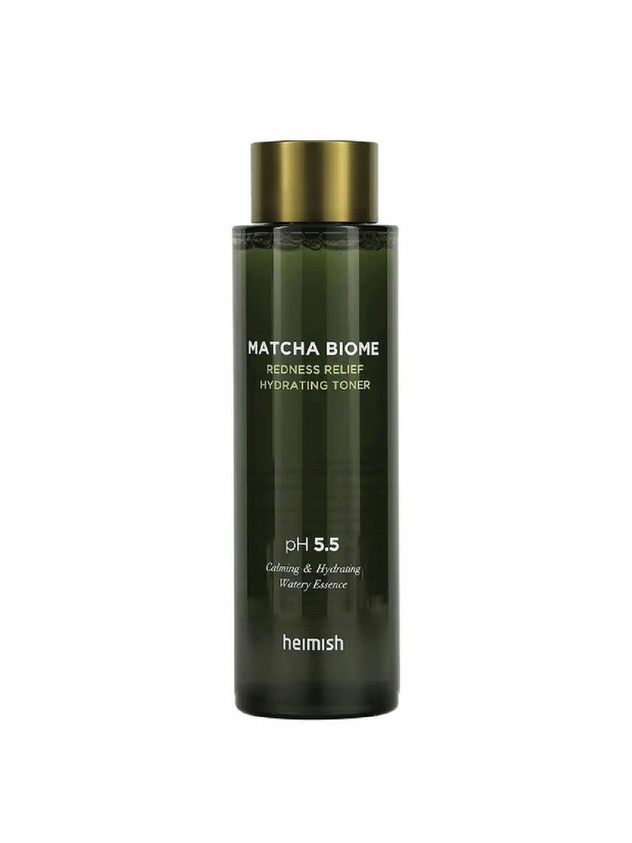 Успокаивающий тонер для лица с чаем матча, Heimish Matcha Biome Redness Relief Hydrating Toner