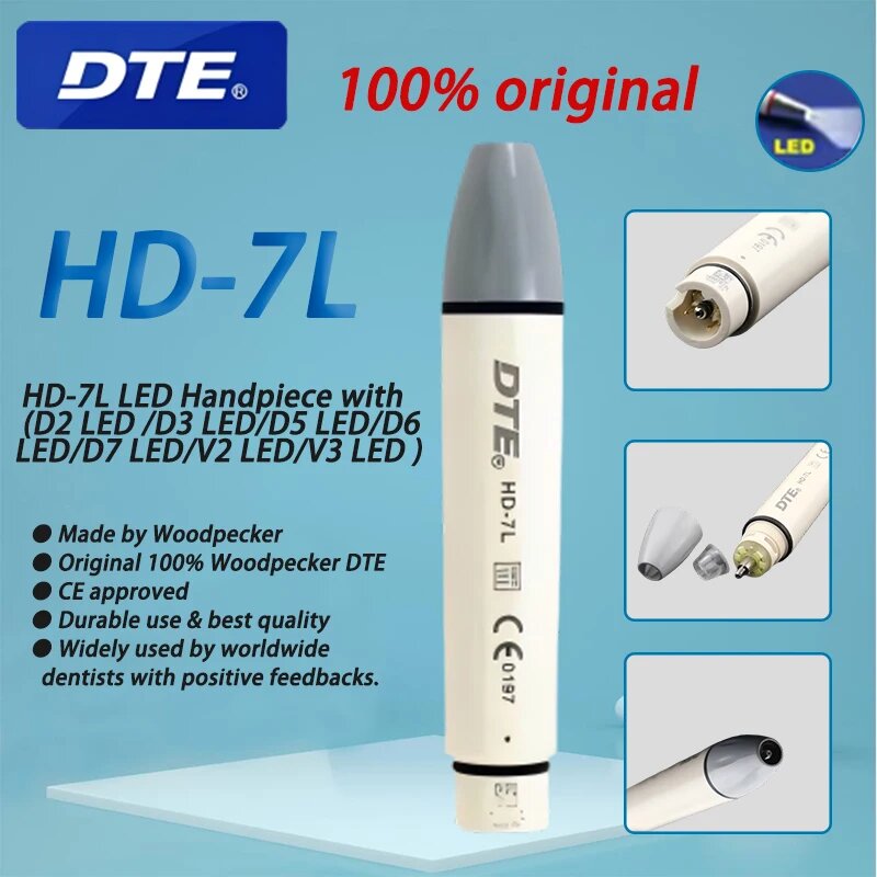 Ультразвуковой наконечник Woodpecker DTE HD-7L HD-7H