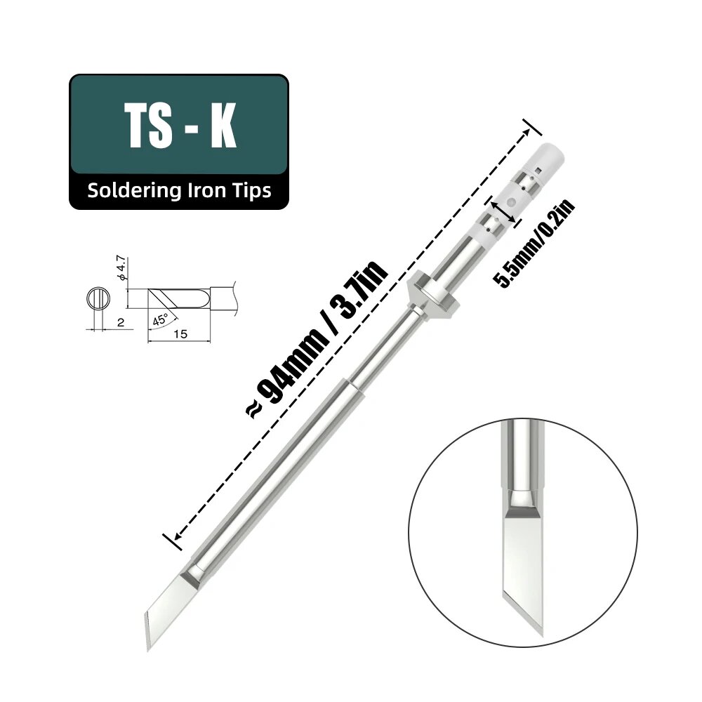 Сменные жала для паяльника FMchip TS101 TS-K