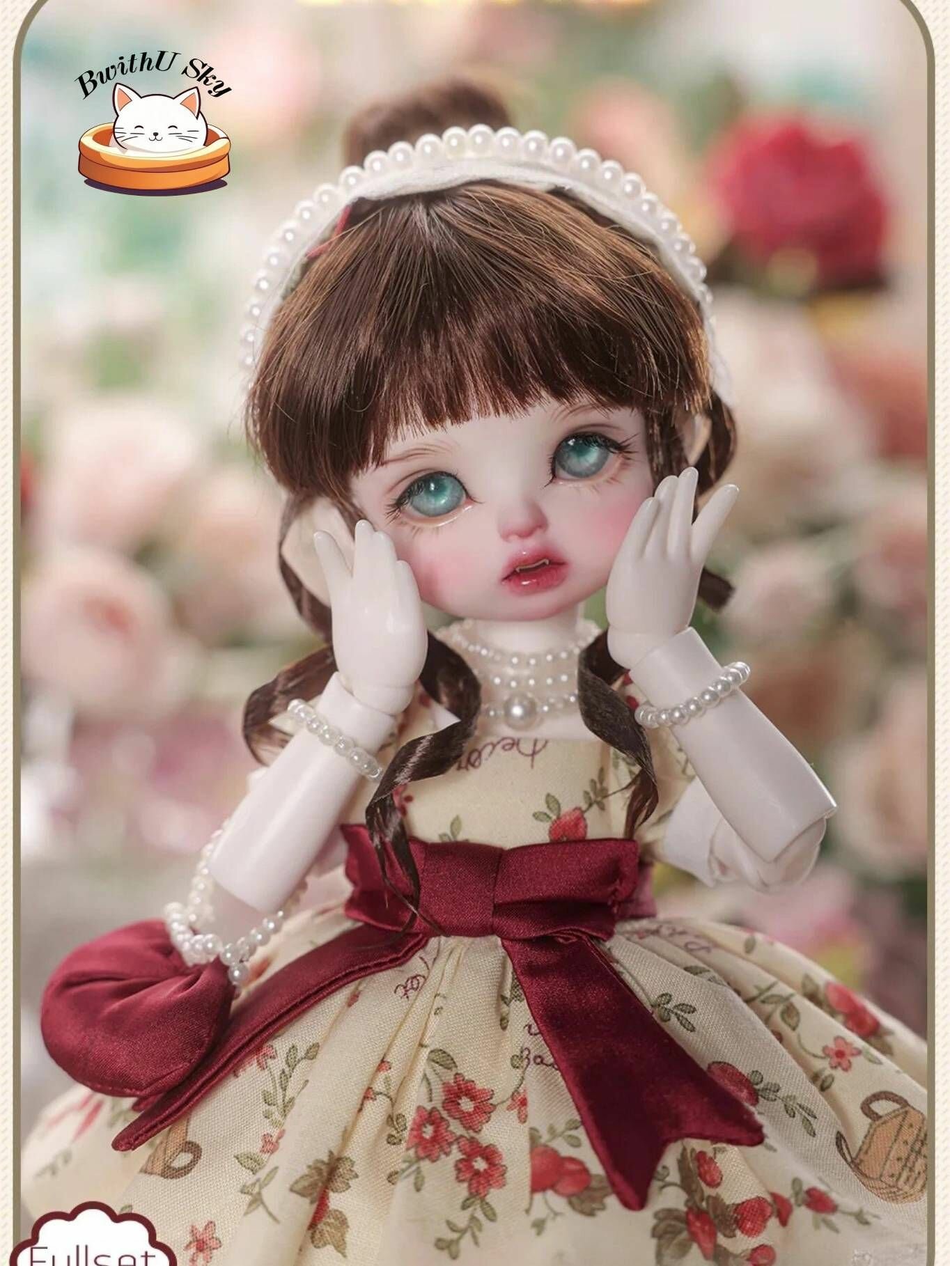 BwithU 1/6 lilliella BJD Fullset: Кукла, которая украшает жизнь цветами