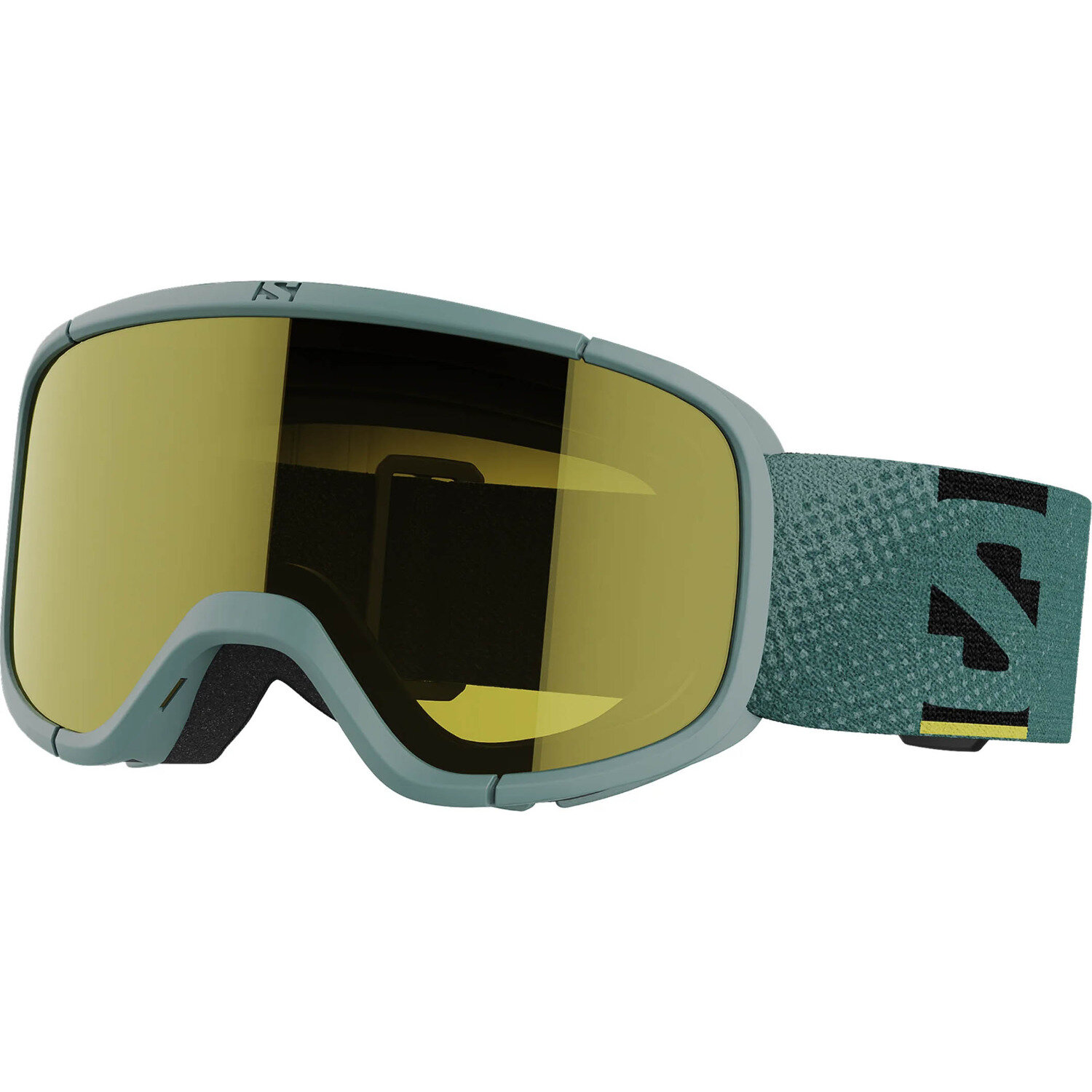 Горнолыжные очки Salomon Lumi Access Atlantic Blues Cat. 1 25/26 зеленый, для детей , Зеленый