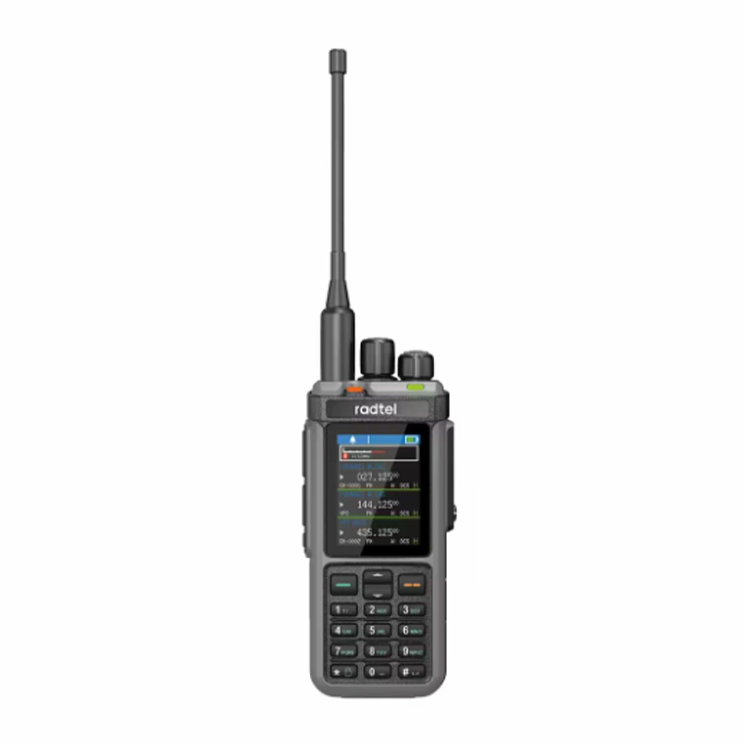Radtel RT-880G 10 Вт Портативная радиостанция (Ham Radio) с APRS+GPS, междиапазонным ретранслятором, коротковолновым диапазоном (HF), SSB, CB (27 МГц), поддержкой AM, USB, LSB, CW. 1024 канала.