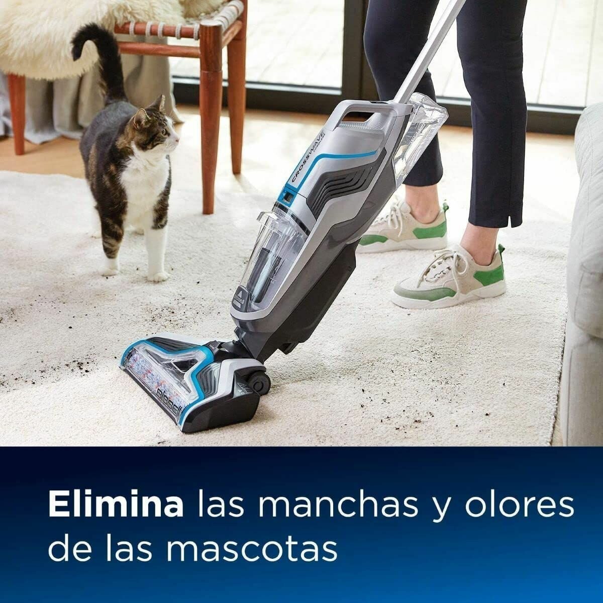 Bissell Очиститель пятен и запахов от домашних животных, чистка банных машин, чистка ковров,1000 мл