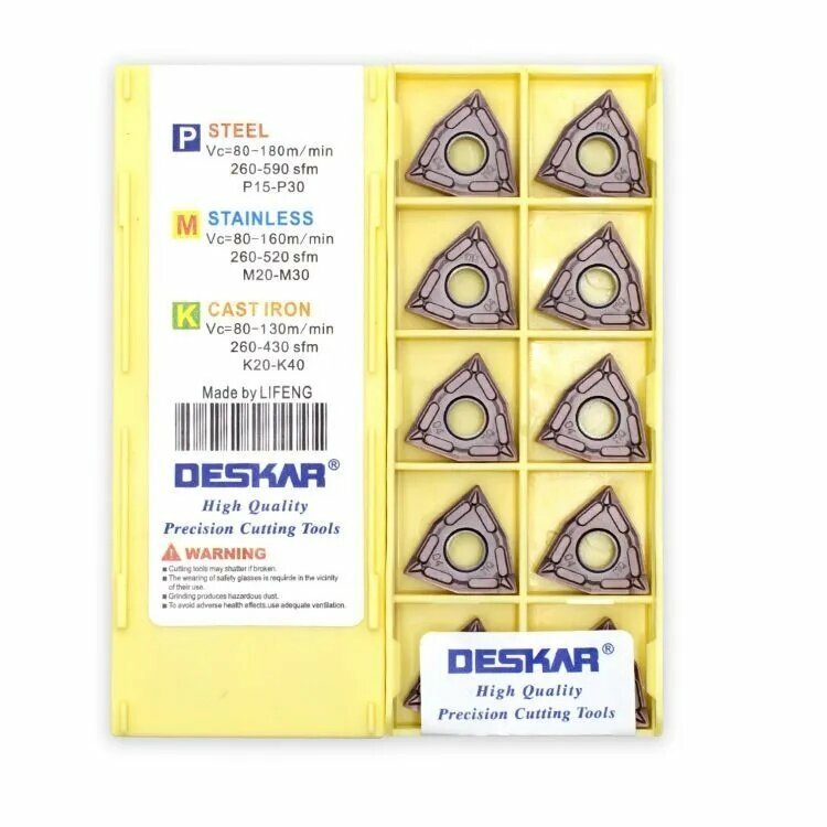 DESKAR 100% Оригинальное токарный блок DESKAR WNMG WNMG080408-MQ LF6018