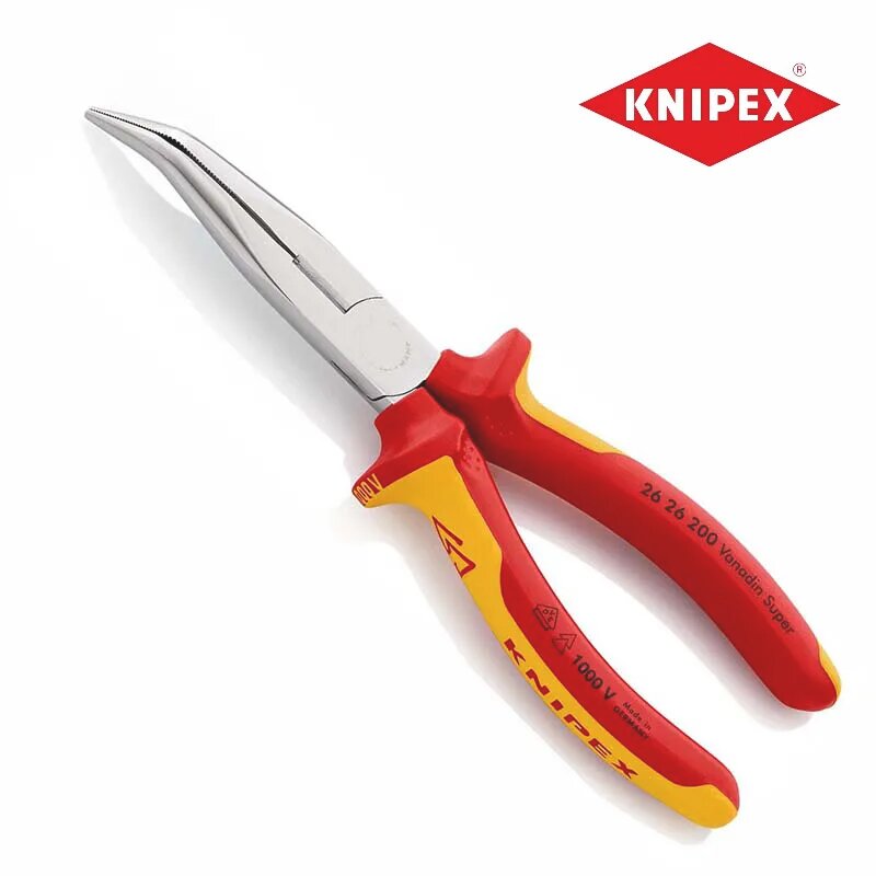 KNIPEX Плоскогубцы с игольчатым носом 2626200