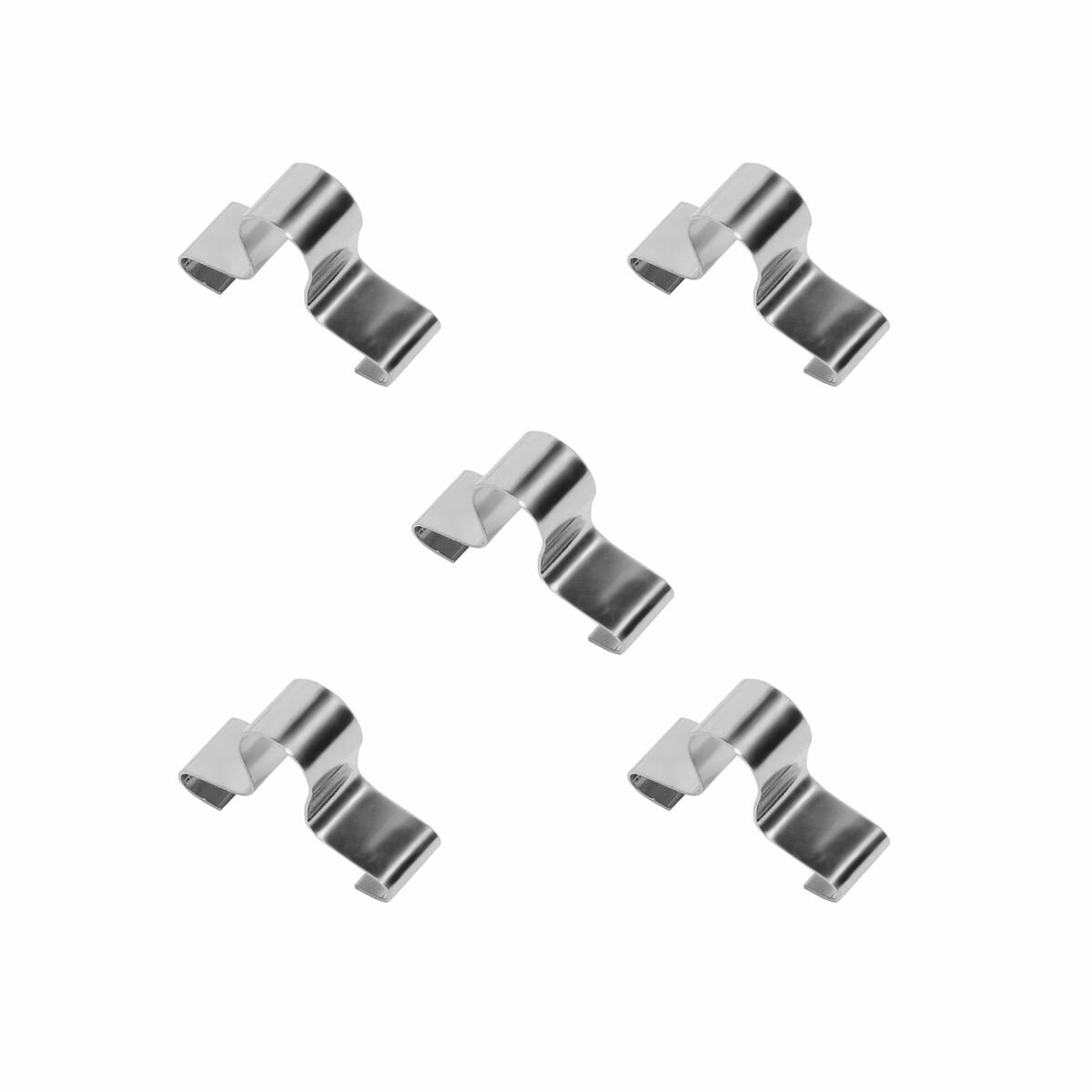 Клипсы для планки для крепления головок 1/4" дюйма 5 шт. AIST 99920801-УП5 на металлическую рейку