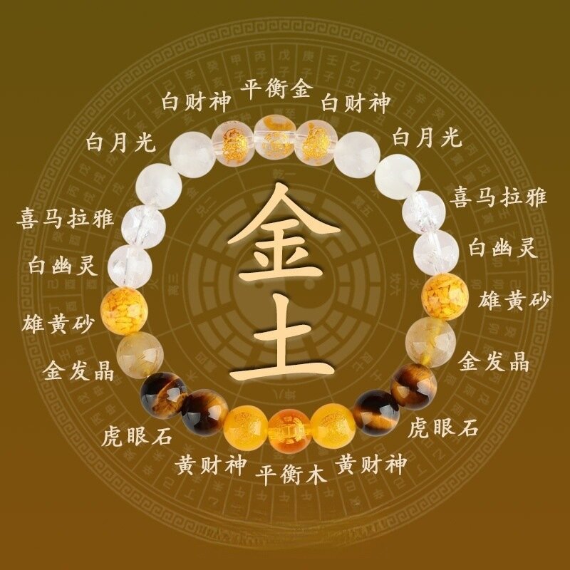 YM Mall Браслеты из бусин Халцедон фиолетовый Ручная работа Мудрость