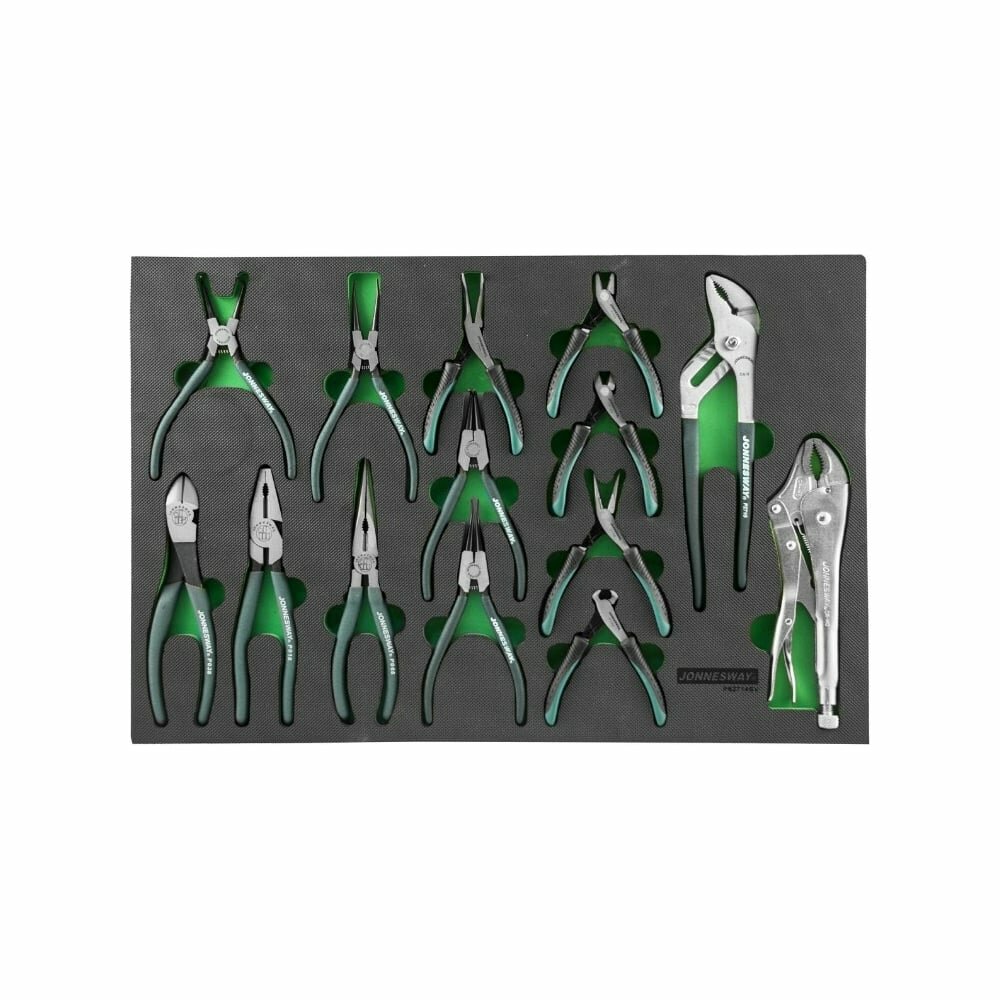 Набор шарнирно-губцевого инструмента Jonnesway P82714SV