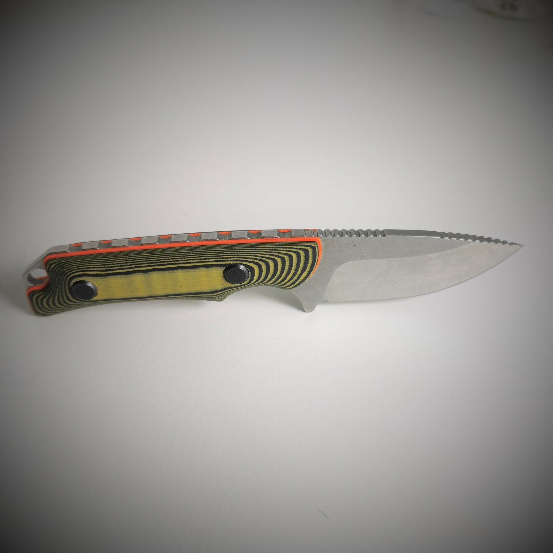 Нож Butterfly 15017 Outdoor K с ножнами, маленький прямой нож для выживания на природе, интегрированный многофункциональный нож с ручкой G10 и длинной ручкой