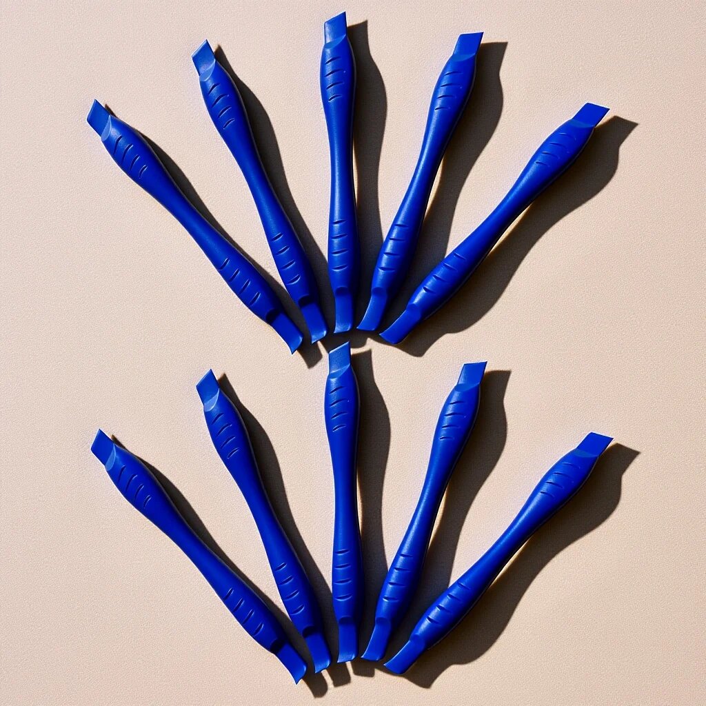 10 шт, набор инструментов для открытия мобильного телефона, пластиковые ремонтные стержни для разборки ЖК-экрана для обслуживания телефона, инструмент для открытия сотового телефона