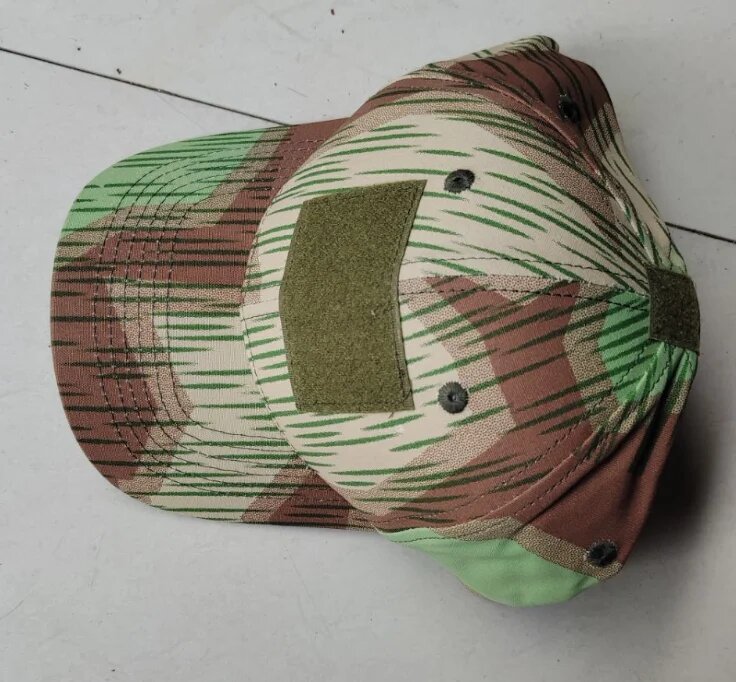 Бейсбольная кепка Greman Split Camouflage Зеленая мужская шляпа
