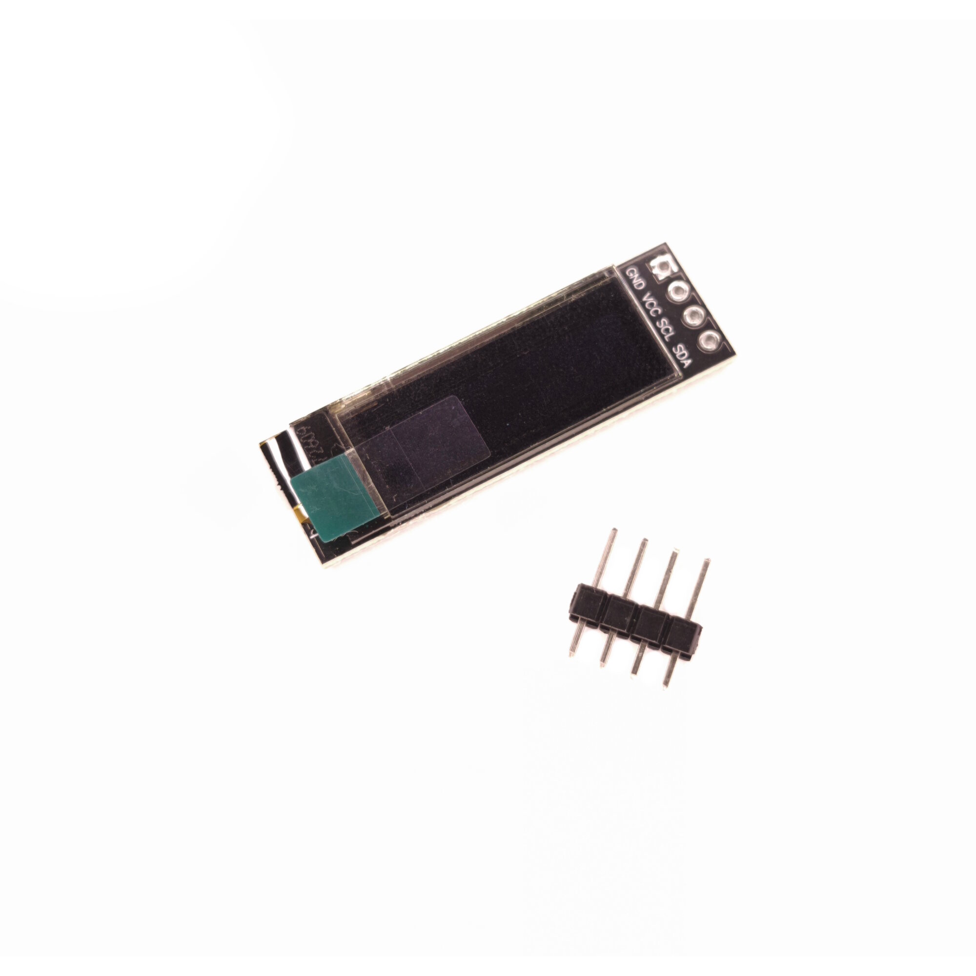 OLED дисплей 128x32 0.91 дюйм, I2C, монохромный белый