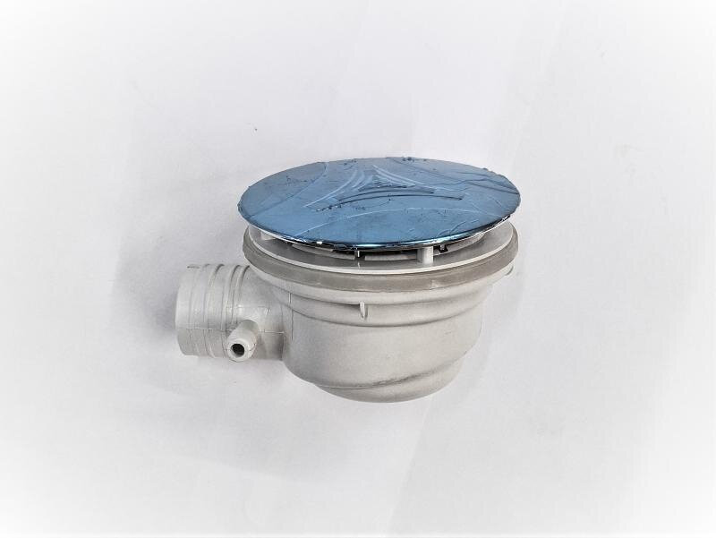 Сифон 90мм Хром в сборе для душевой кабины GUCI-852 APOLLO