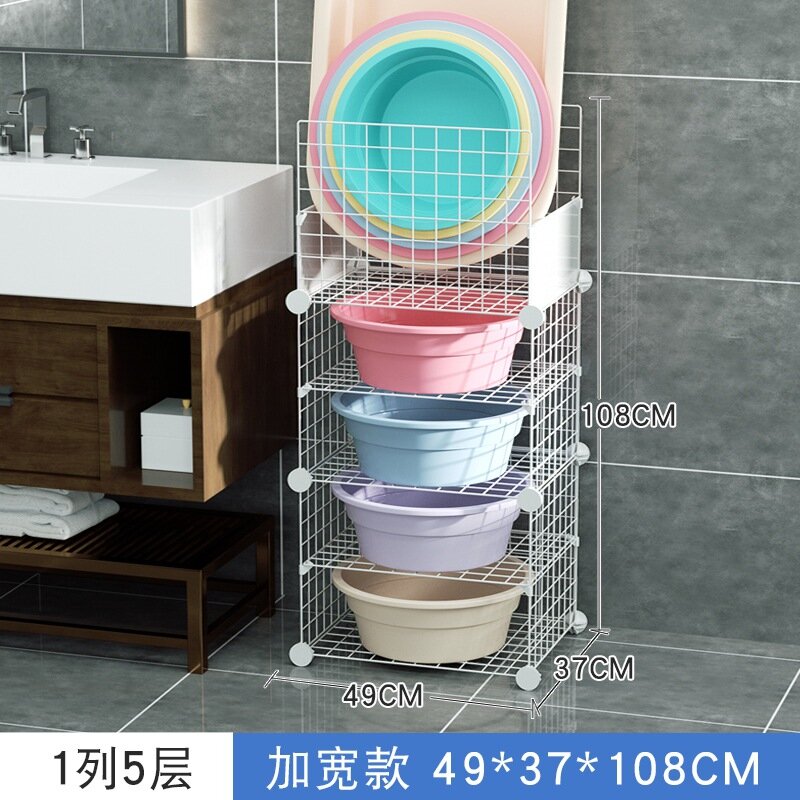 Стойка для хранения в ванне, подставка для умывальника, напольная стойка для детской ванночки, большой держатель для раковины в ванной