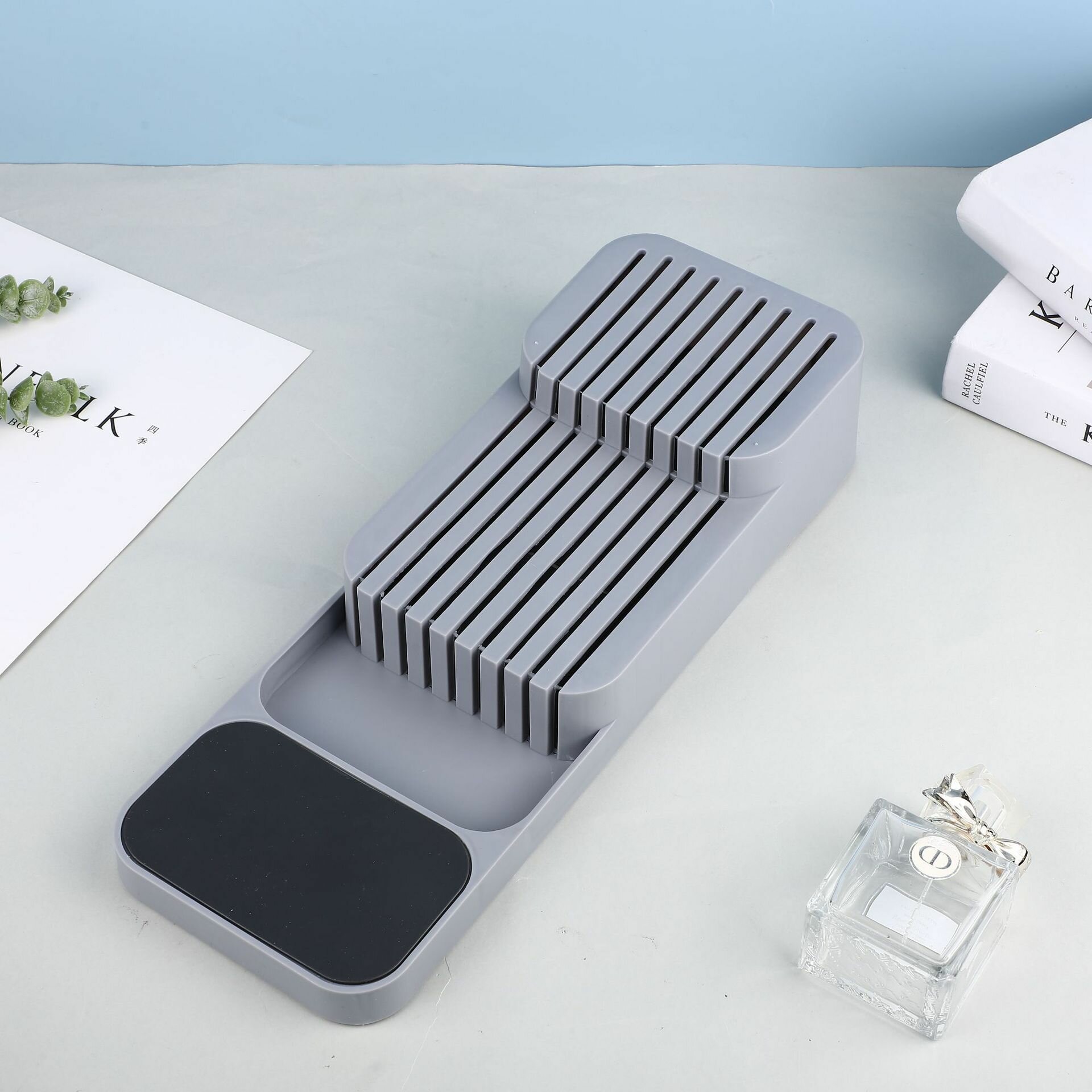 Коробка для хранения ножей Быстрая слитная вентиляция и дышащая кухня бытовой держатель ножа встроенный разделительный