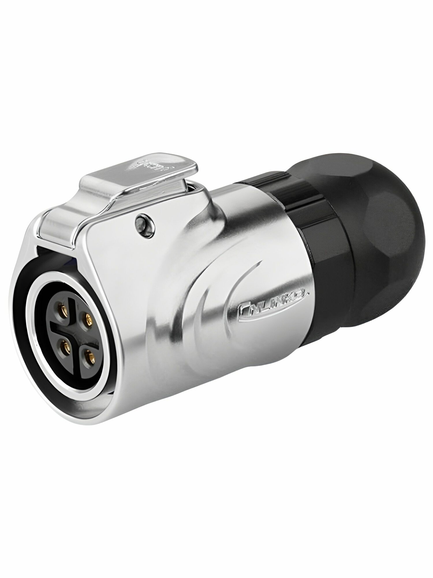 Разъем CNLINKO LP-16 4-пиновый, 4pin, штекер, мама, IP67