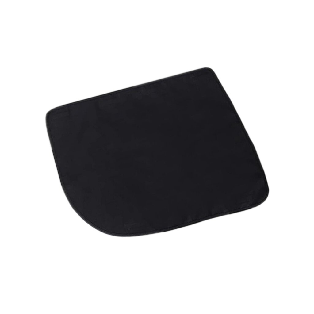 Автомобильный коврик для домашних животных из ткани Оксфорд, защитный коврик для двери, многофункциональная сумка для хранения в автомобиле-большой черный-слева