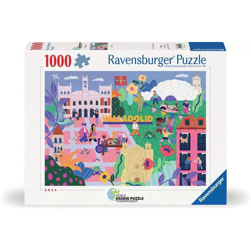 Пазл Ravensburger 1000 Вальядолид, арт.01490, классический, 70x50 см