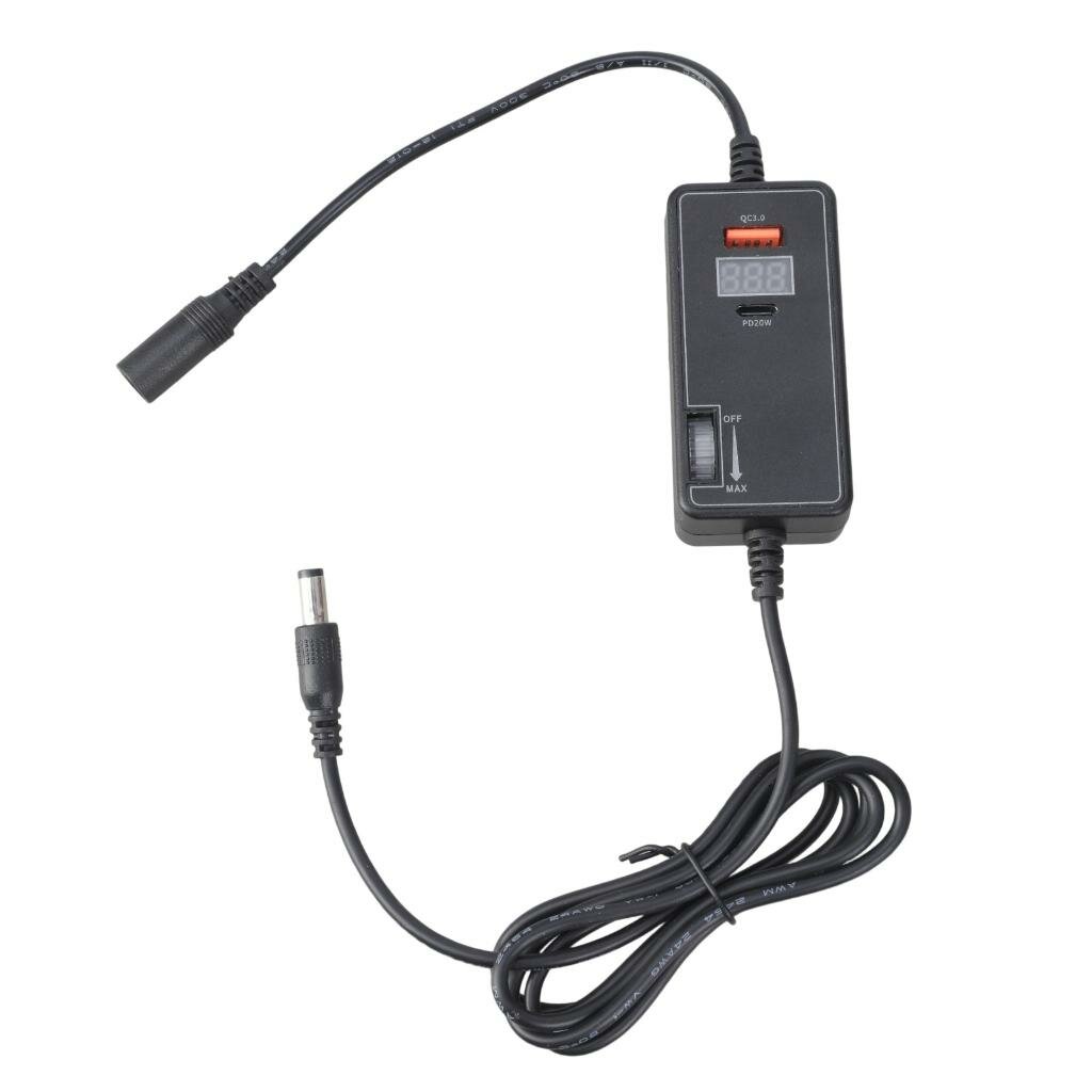 Зарядное устройство 12 В, 40 Вт USB + 20 Вт Type-C