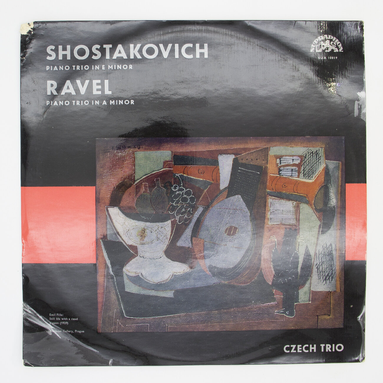 Виниловая пластинка Разные - Произведения Мориса Равеля Дмитрия Шостаковича. Чешское трио
