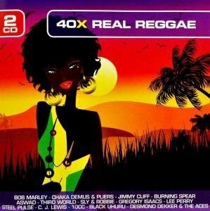 Компакт-диск 40x real reggae (2 CD)