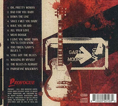 Компакт-диск Gary Moore - Live From London (1 CD) — фото 1