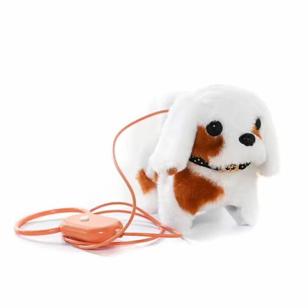 Интерактивная собака "Любимый питомец", щенок, на пульте управления, ходит на пульте-поводке