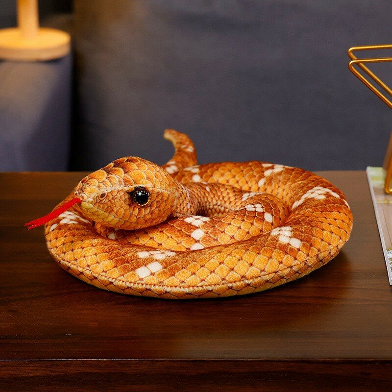 Реалистичная плюшевая игрушка в виде змеи, похожая на большую питоновую змею, обнимающая спящих детей, плюшевая игрушка для мальчиков, подарок на день рождения