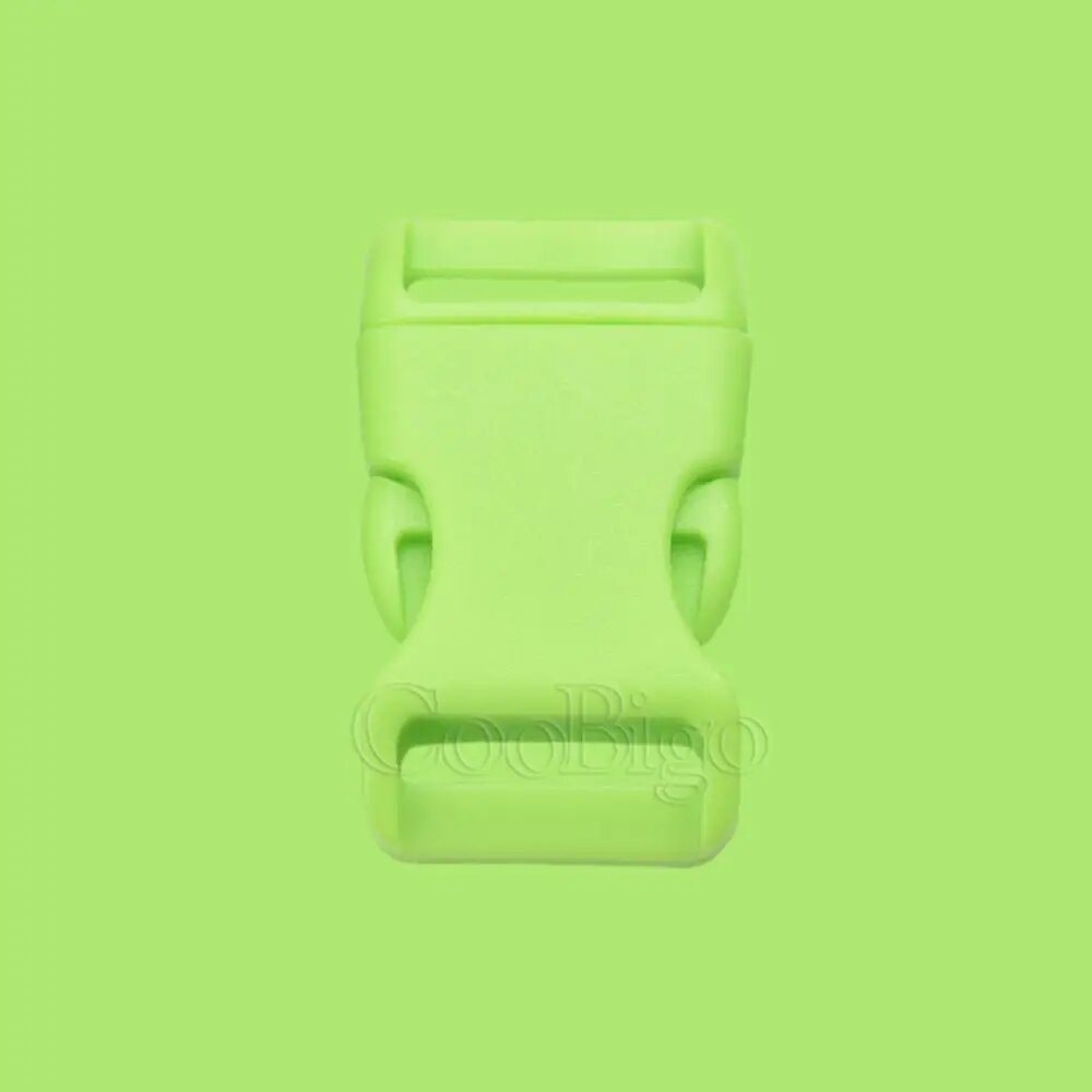Пряжка пластиковая NeonGreen 20.5 мм