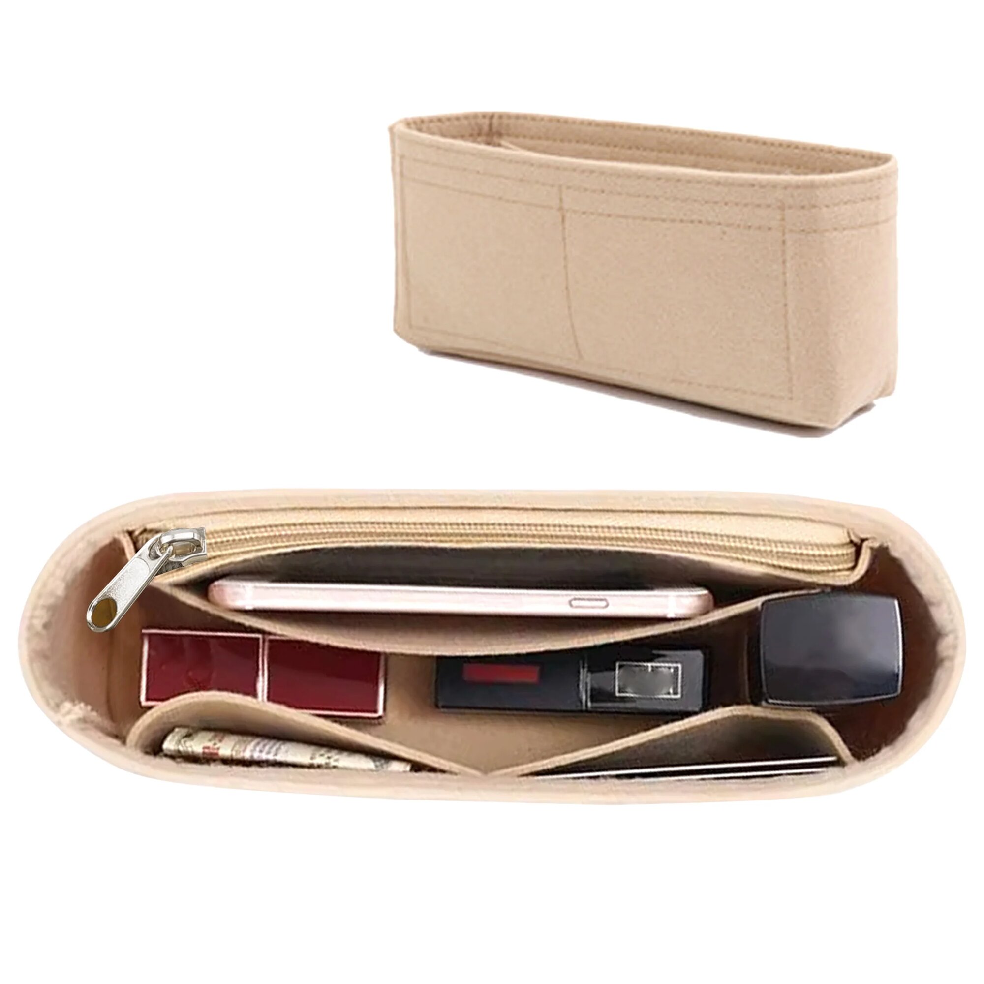 Фетровый органайзер для сумки Large, Khaki