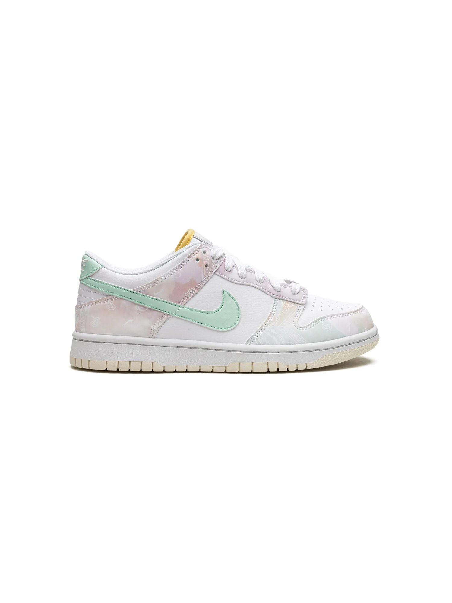 Кроссовки NIKE Dunk Low, размер 4.5Y US, серебристый
