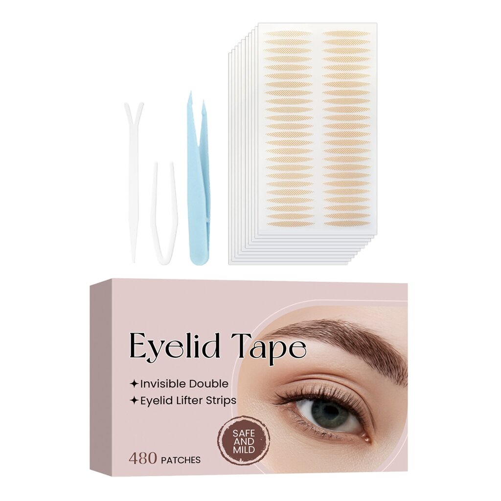 Невидимые полоски для поддержки век, Которые Удобно Носить В течение всего дня, Обеспечивают Незаметный эффект Лифтинга