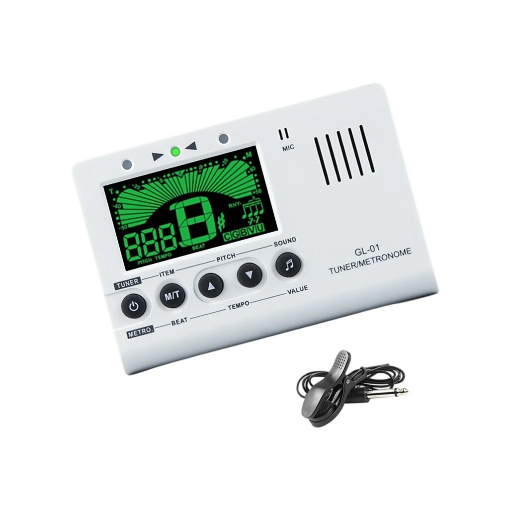 Гитарный тюнер "Три в одном", тюнер-метроном