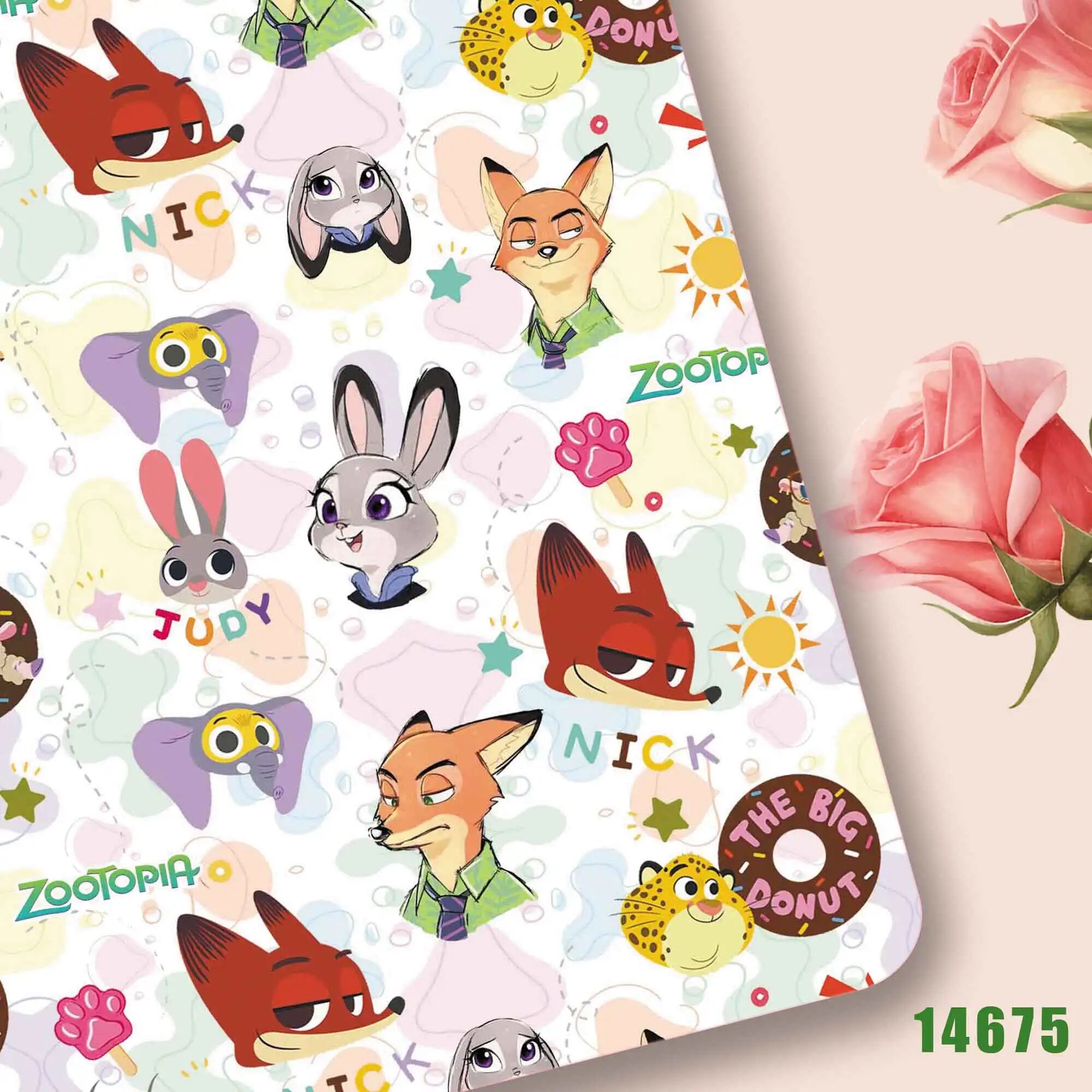 Disney детская ткань для шитья из хлопка и полиэстера