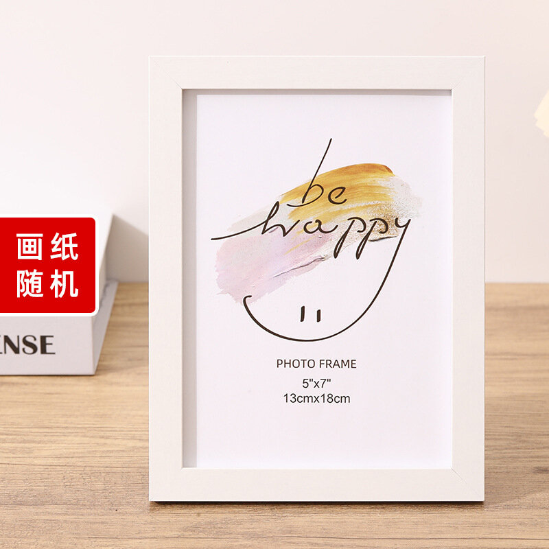 Минималистичная фоторамка, деревянная подставка для демонстрации, горизонтальная рамка 6inch 7inch 8inch 10inch A4, рамка для пазла, рамка для масляной живописи