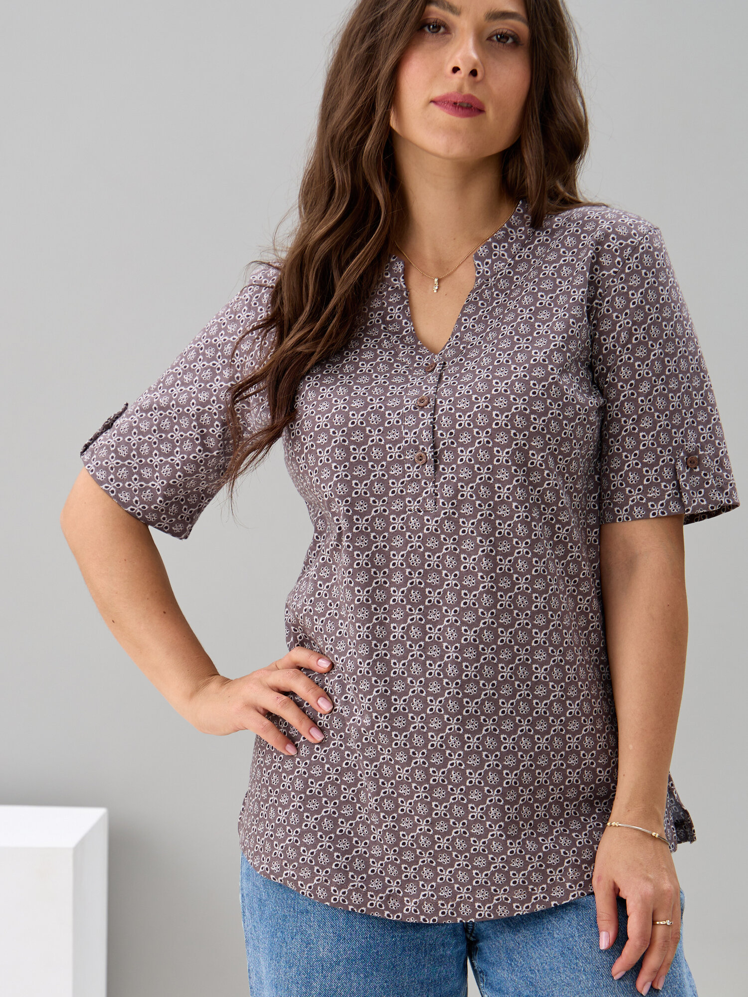 Блуза Осень-зима 2025