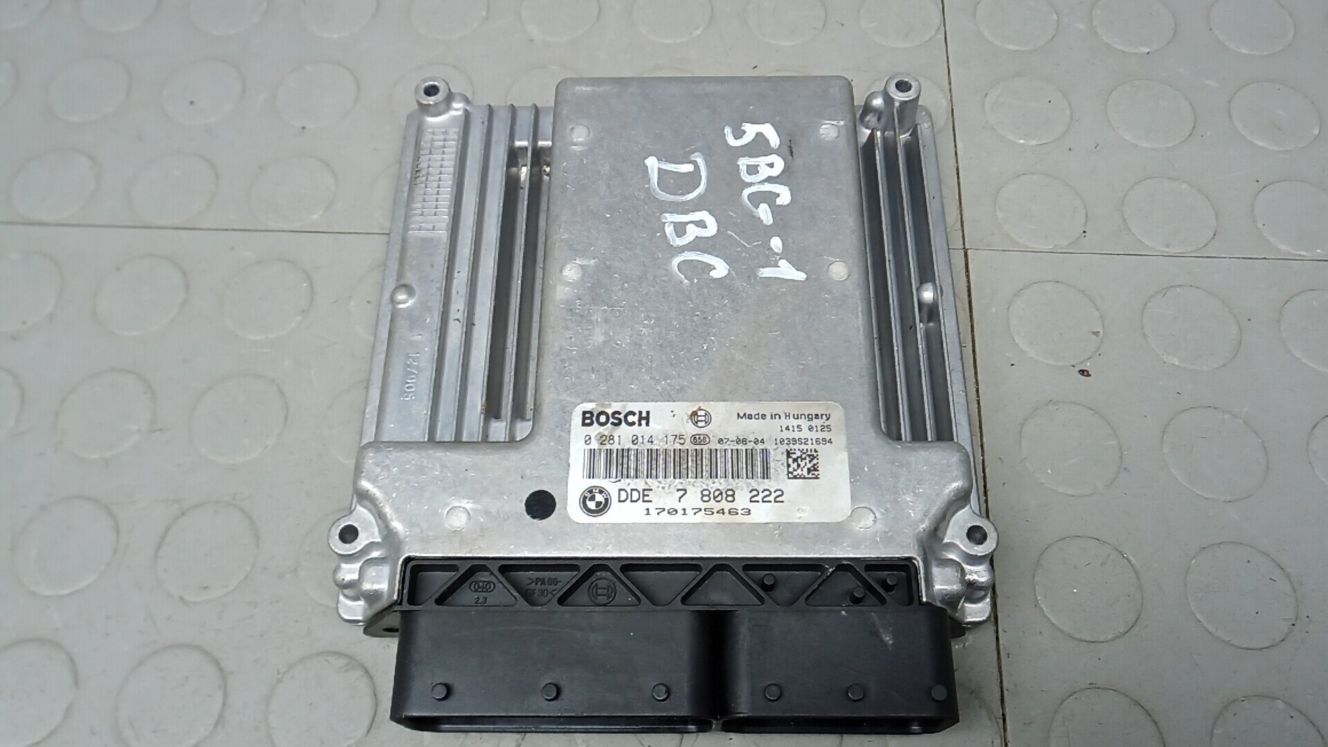 Блок управления двс BMW 7 E65, Номер 0281014175