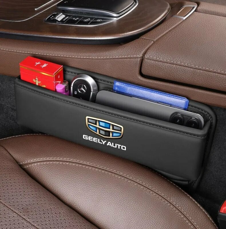 Ящик для хранения автомобильного сиденья, аксессуары для салона автомобиля, подходящие для Geely Geometry C Monjaro Coolray Tugella GX3 Atlas Emgrand EC7 GC6 GC9 CK EC8