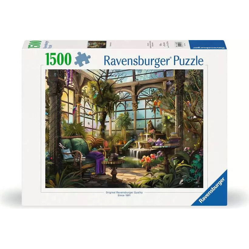Пазл Ravensburger 1500 Оранжерея, арт.01397, классический, 80x60 см