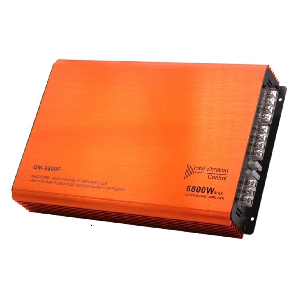 Автомобильный усилитель 6800 Вт, 4 канала