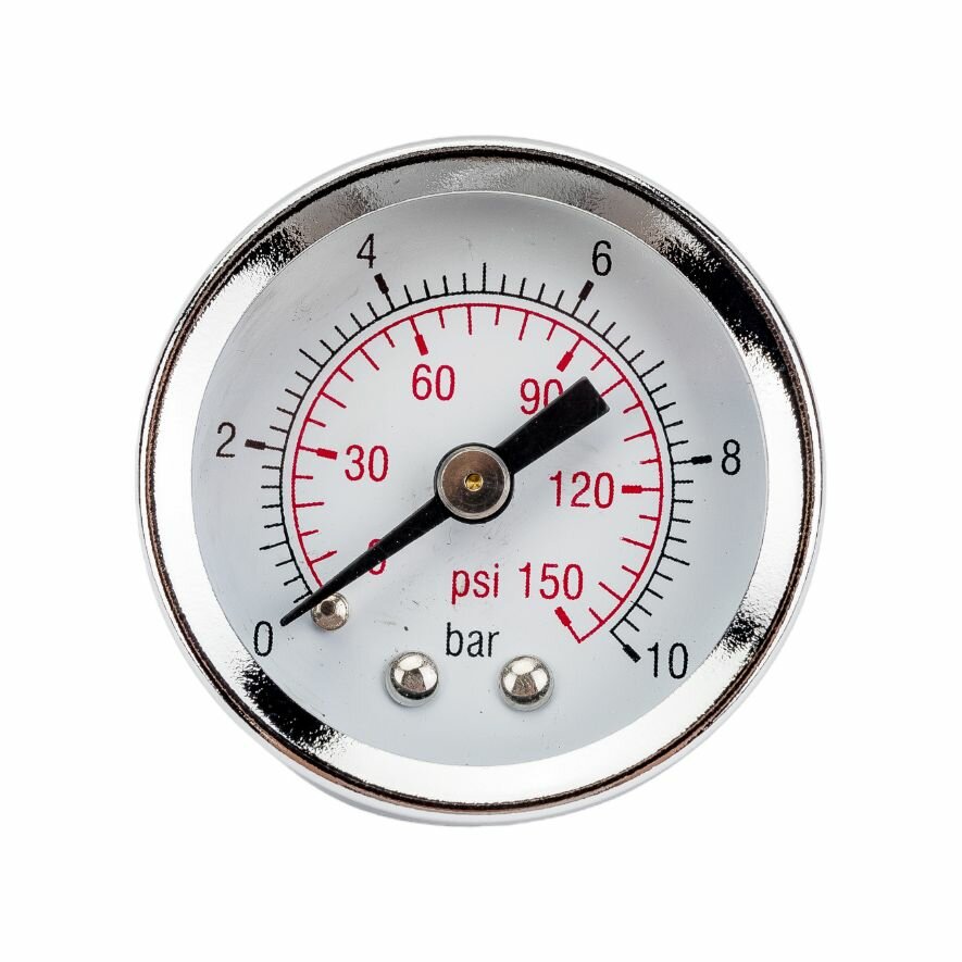 Манометр G 1/8, 0-1,0 мра, резьба сзади ЭнергоРесурс 9918004