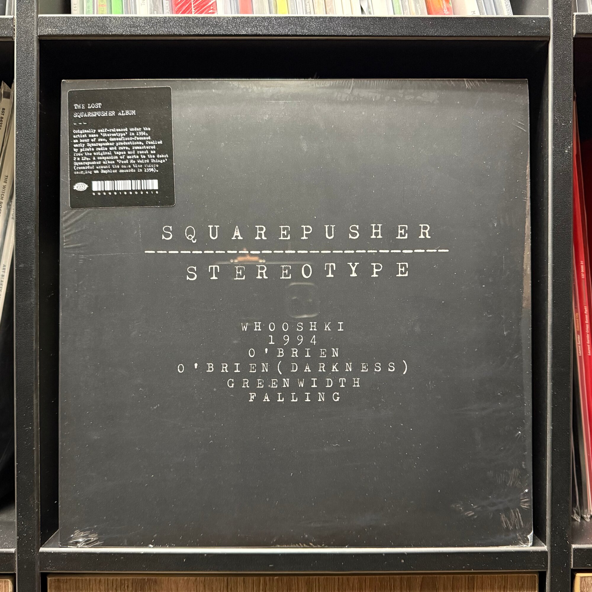 Виниловая пластинка SQUAREPUSHER - Stereotype (still sealed, 2xLP) LP Винил