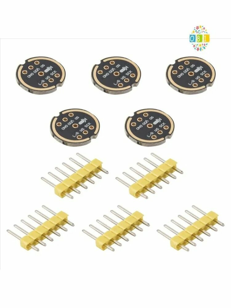 (B P J Z) 5 шт. INMP441 Всенаправленный модуль микрофона MEMS Высокоточный маломощный интерфейс I2S Поддержка ESP32