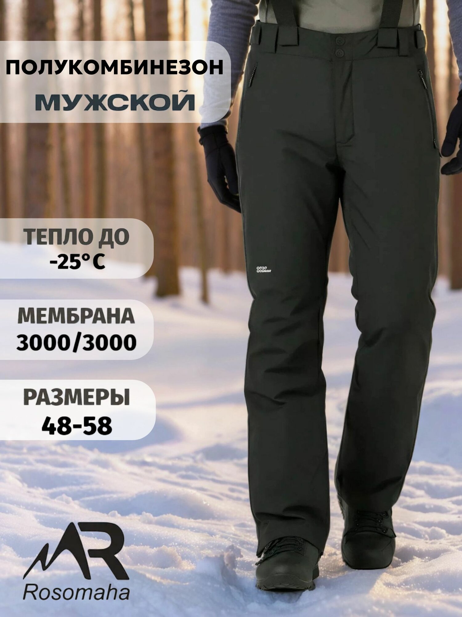 Брюки сноубордические Базовая коллекция
