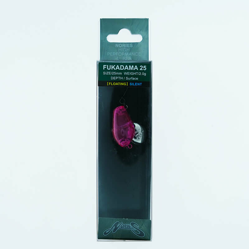 Воблер Nories Fukadama 25F #270 Clear Pink
