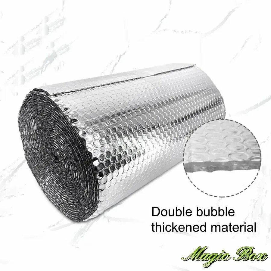 Алюминиевые Панели Теплового Отражателя Bubble Heat 60cmx3m Bubble