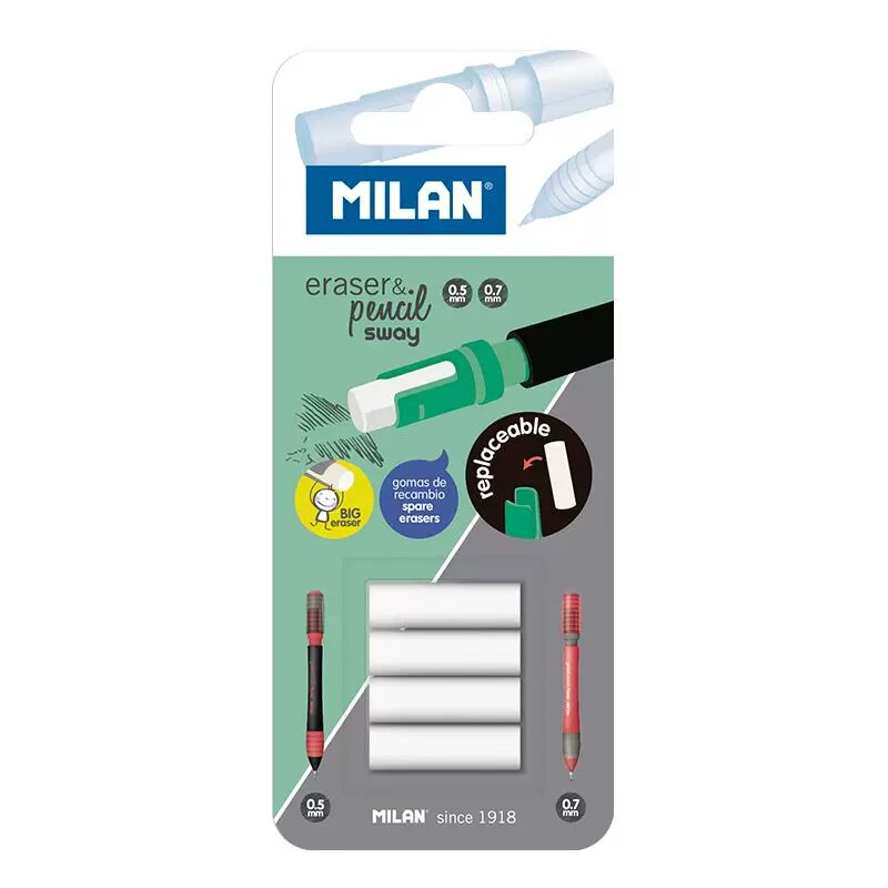 Механический карандаш Spanish Milan, не ломающийся, для учащихся начальной школы, карандаш HB для первоклассников +