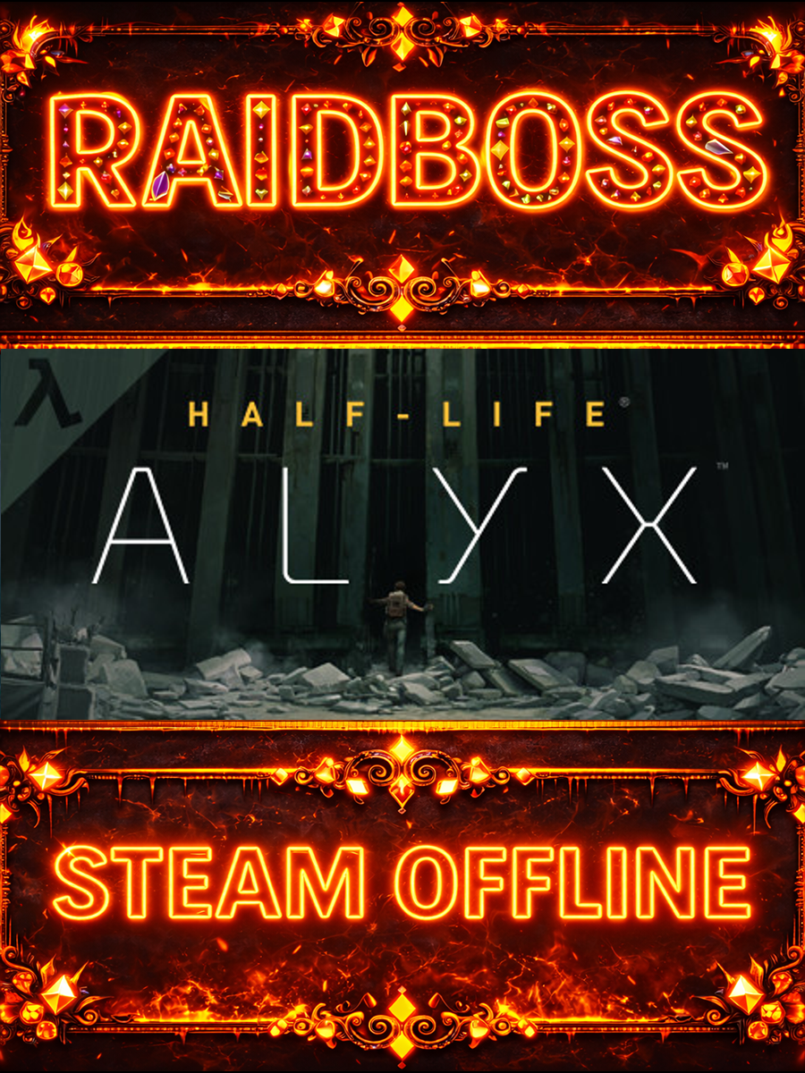 HALF-LIFE ALYX игра на аккаунте для ПК с OFF активацией для Steam (PC) РФ + СНГ